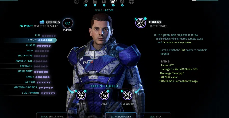 Best Adept Biotic Builds | Mass Effect: Andromeda (MEA)