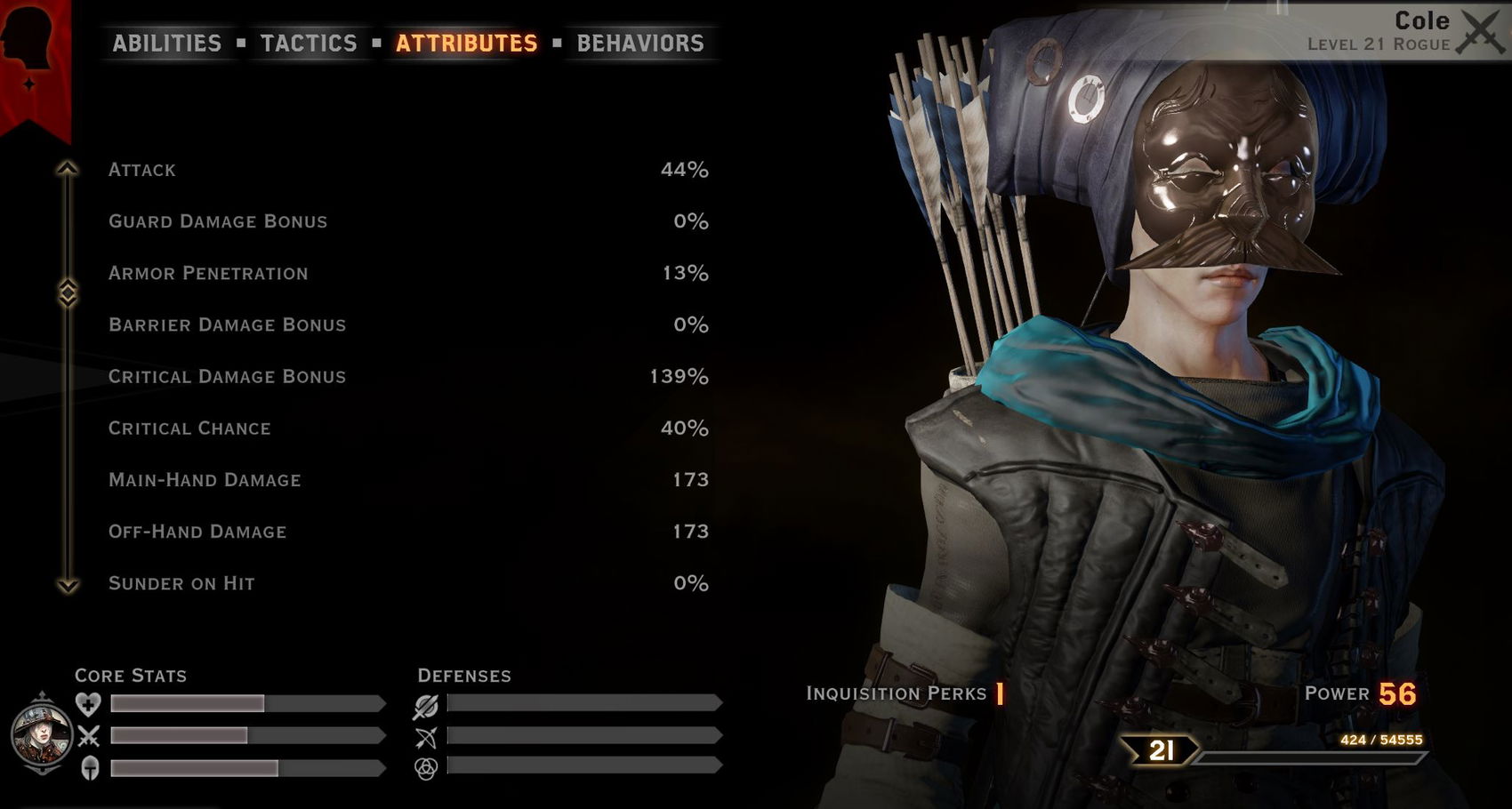 Cole - Assassin Archer Build | Dragon Age: Inquisition (DAI)