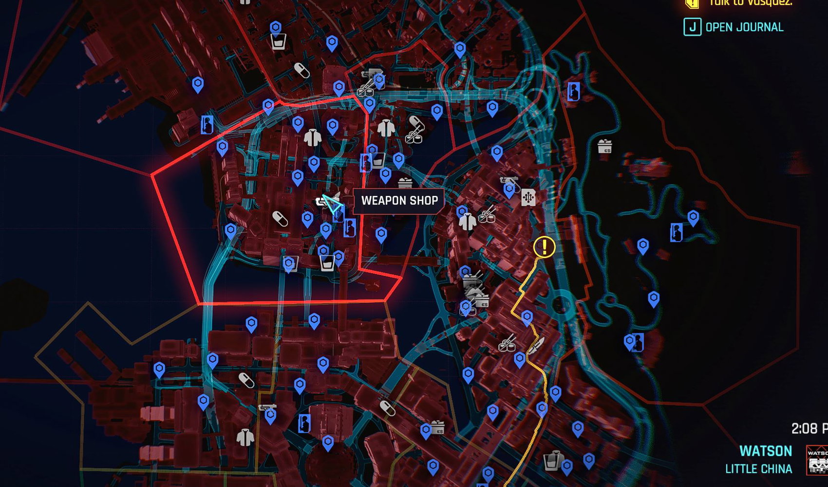 All Weapon Vendors Locations | Cyberpunk 2077