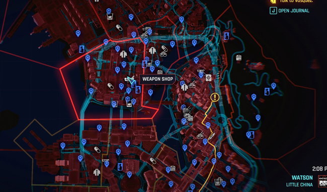 All Weapon Vendors Locations | Cyberpunk 2077