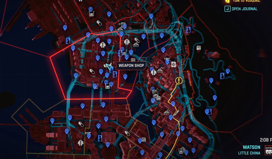 All Weapon Vendors Locations | Cyberpunk 2077