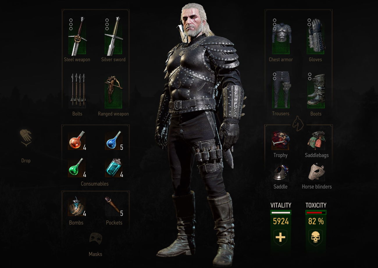 Forgotten Wolven - Henry Cavill build | Witcher 3: Wild Hunt