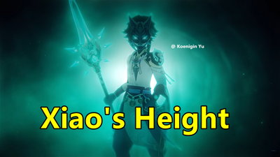 How Tall is Xiao? | Xiao's Height | Genshin Impact