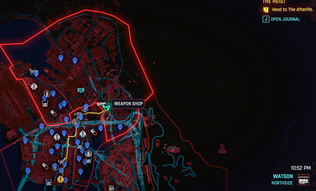 All Weapon Vendors Locations | Cyberpunk 2077