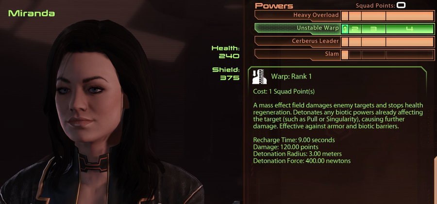 Best Miranda Build - Complete guide | Mass Effect 2 (ME2)