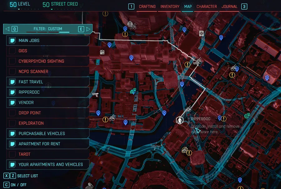 All Ripperdoc locations and cyberware | Cyberpunk 2077