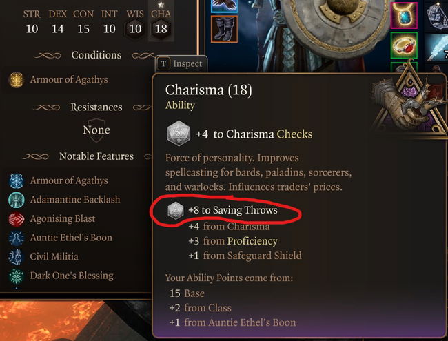 Saving Throw Explained | Baldur's Gate 3 (BG3)