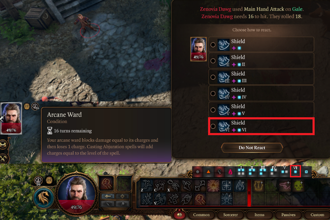 Infinite Arcane Ward stacks | Baldur's Gate 3 (BG3)