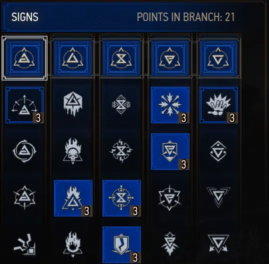 Early Game Sign Build | Witcher 3: Wild Hunt