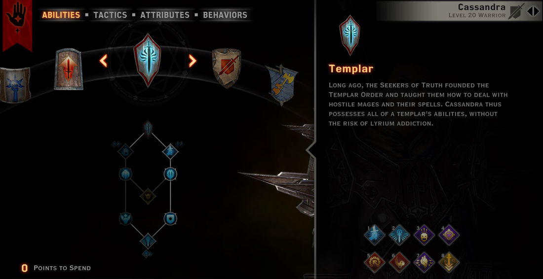 Cassandra Tank Build | Dragon Age: Inquisition (DAI)