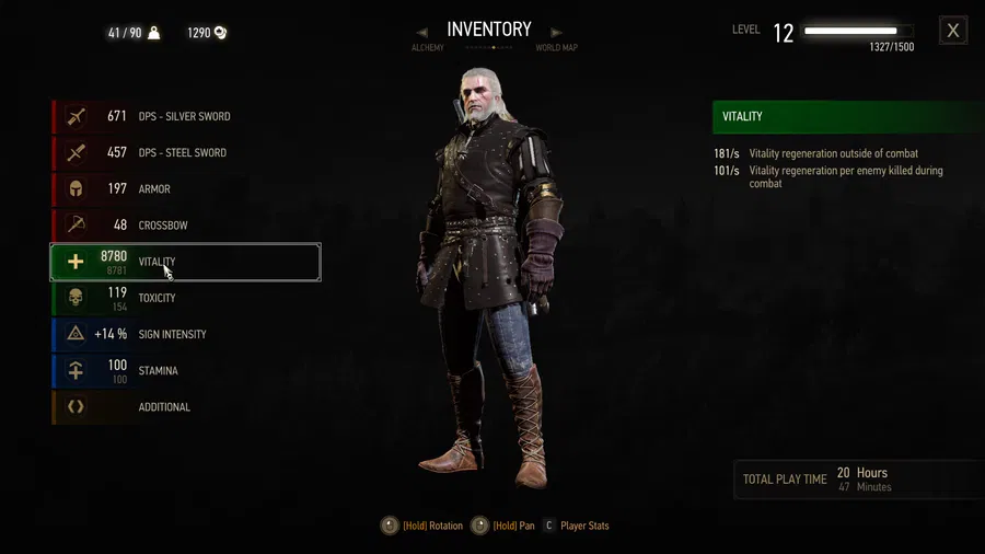 Ultimate Early Game Build - Alchemy Tank | Witcher 3: Wild Hunt