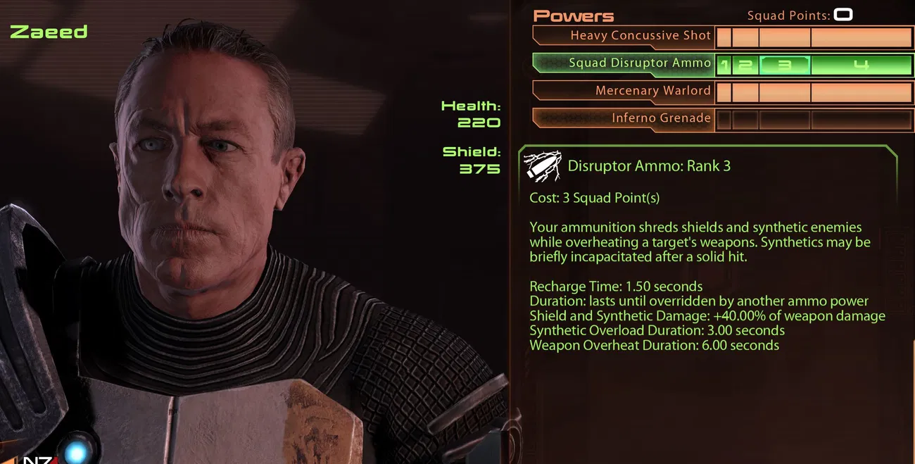 Zaeed build - Complete Guide | Mass Effect 2 (ME2)